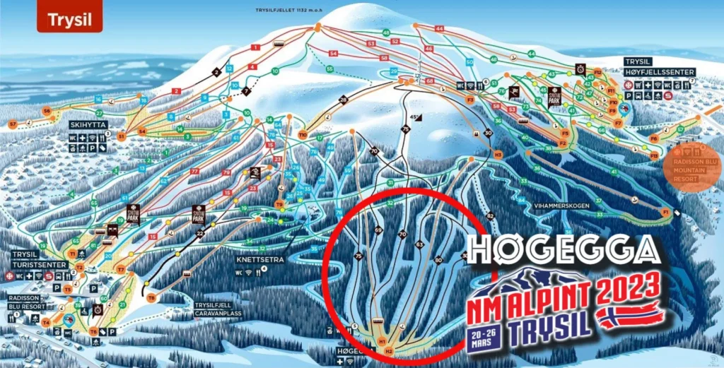 Program og resultater NM alpint Trysil 2023 - Sportsidioten.no