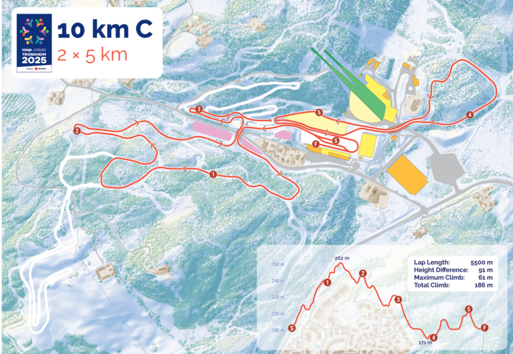 Program og resultater Ski VM Trondheim 2025 - alle øvelser