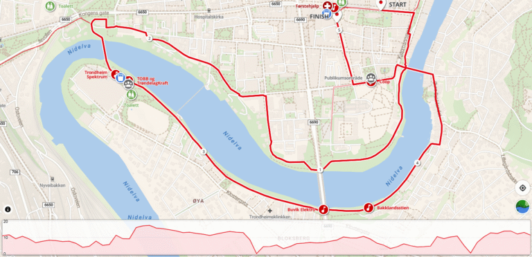 Resultater 5 km menn Trondheim Maraton 2025 - Sportsidioten.no
